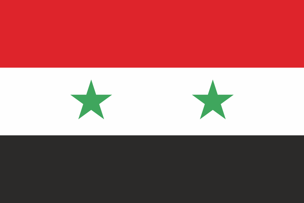 Drapeaux-Flags - Syrie
