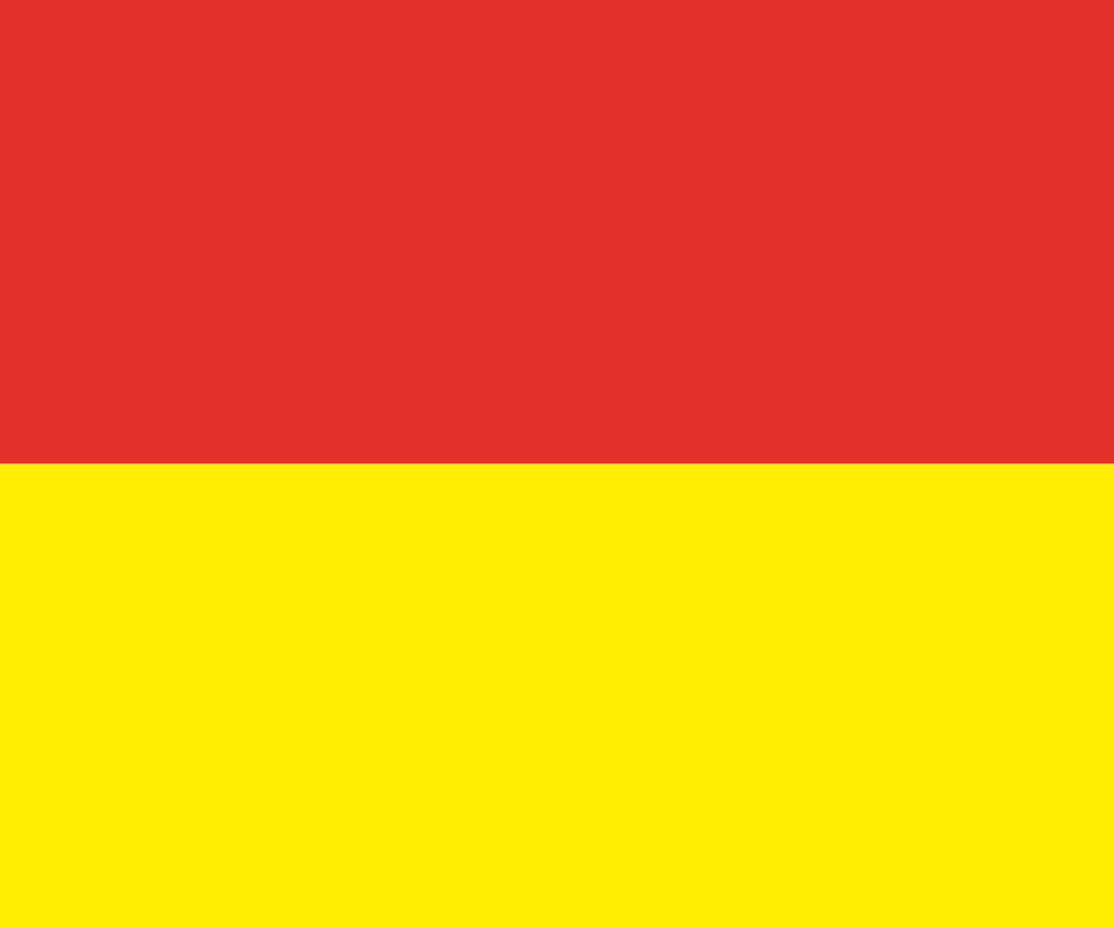 Drapeaux-Flags - Baignade Rouge et Jaune