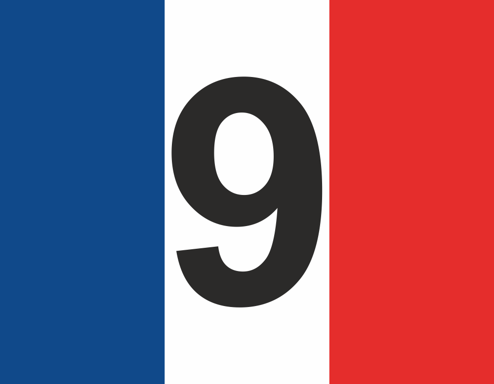 Drapeaux-Flags - Golf #9 France